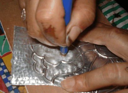 Flores en repujado - Imagui