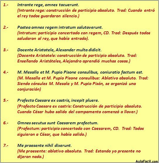 🥇 【 El Participio Absoluto - Latín II