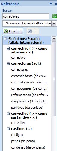 Sinonimos Wordreference
